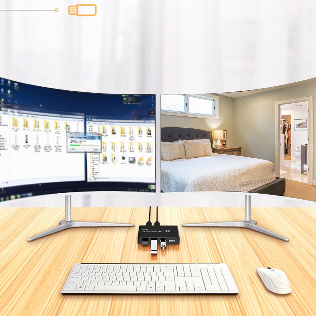 Usb Kvm Switch Usb 3 0 2 0 Switcher For Keyboard M Grandado