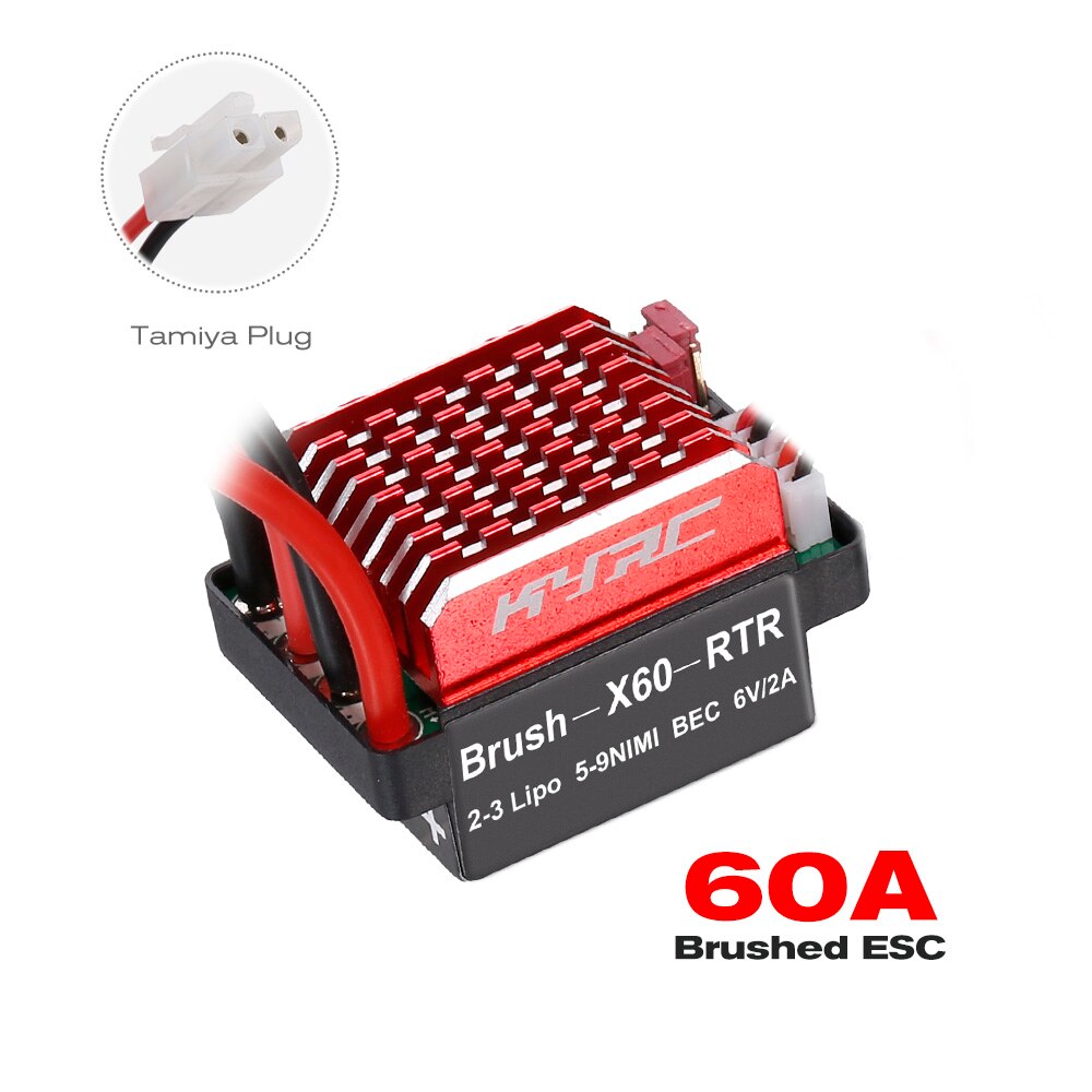 60A Esc Rc Auto Esc Brushed Electric Speed Control... – Vicedeal