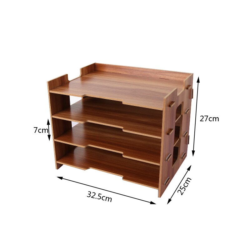 Wood Magazine Holder Eco Friendly File Holder Desk... – Vicedeal