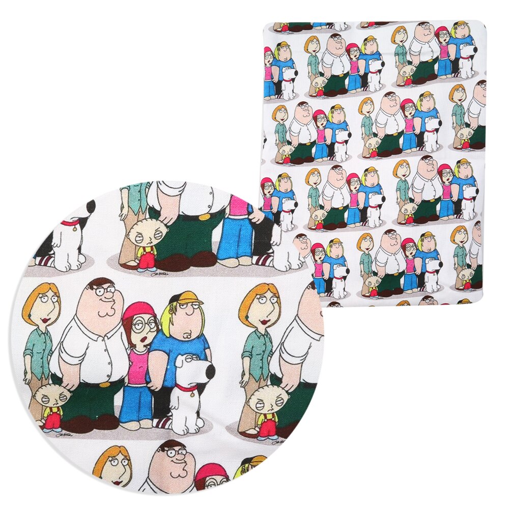 Characters Printed 100% Cotton Fabric Patchwork Se... – Vicedeal