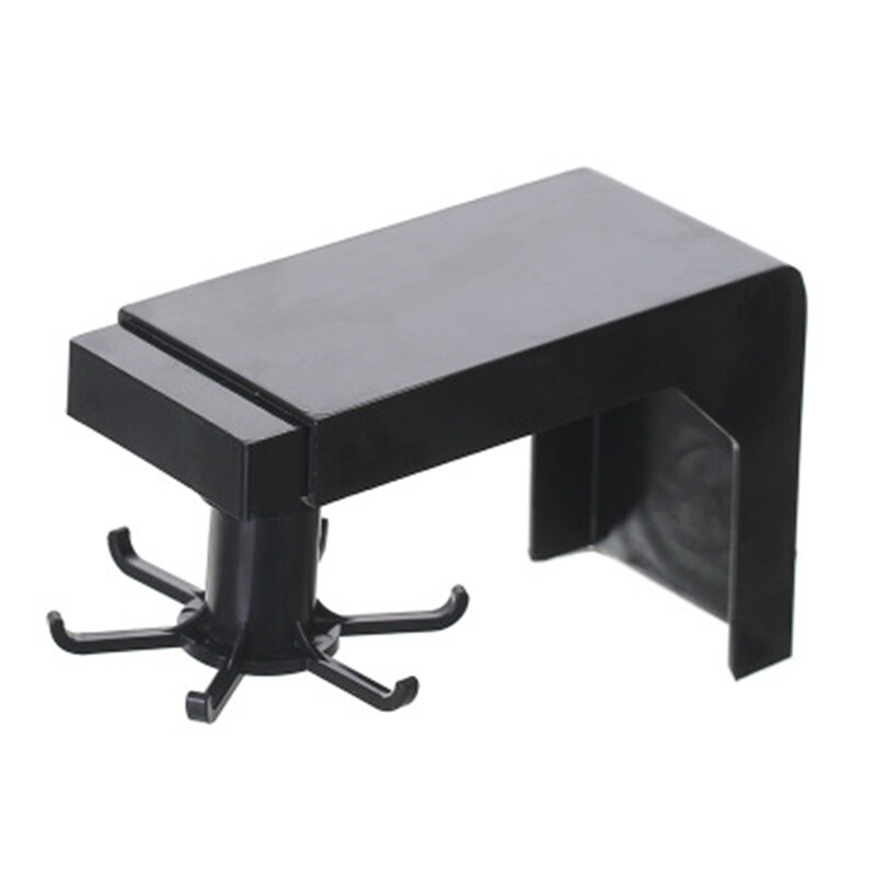 Wall-Mounted 360°Utensils Hook Rack Rotating Shelf... – Grandado