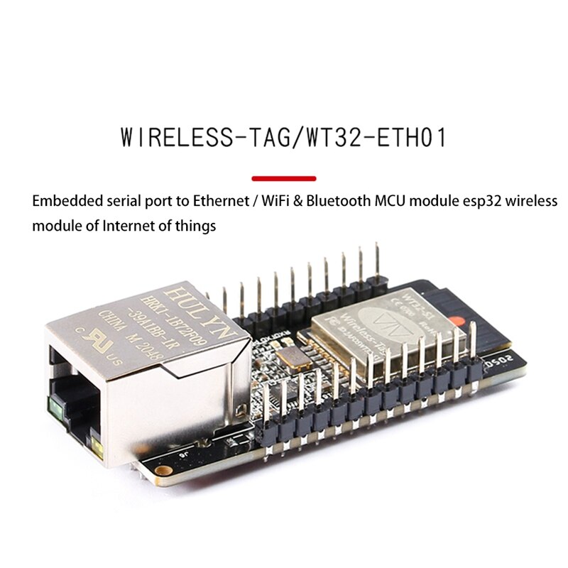 WT32-ETH01 Embedded Serial Port Networking Bluetoo... – Grandado