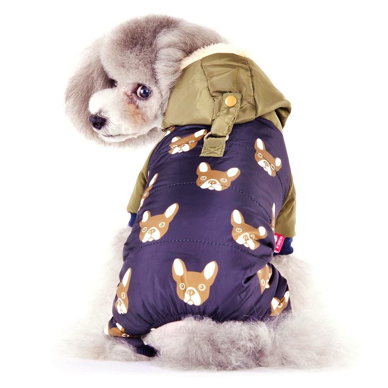 Haustier Overall Hoodie Für Hund Winter Warme Schn... – Grandado