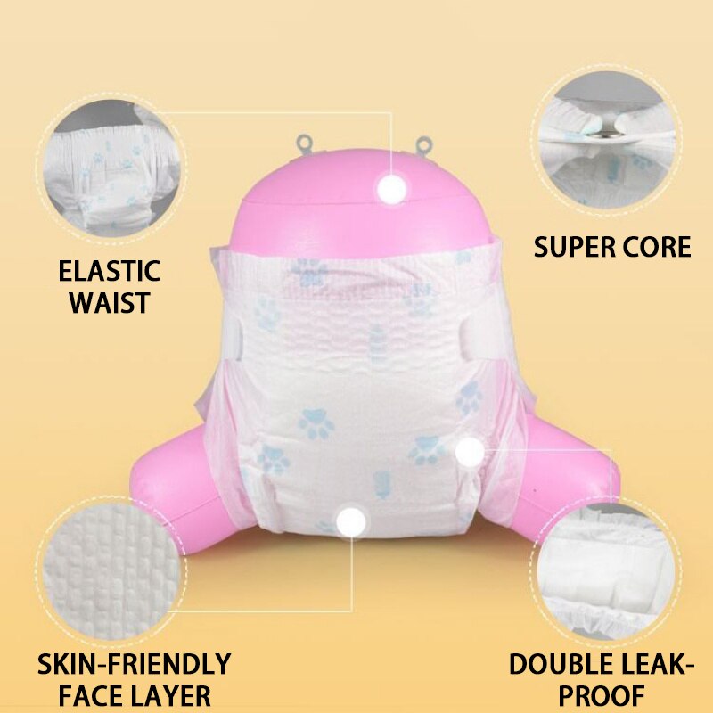 Diapers Newborn Unisex Girls Diapers Ultra-Thin An... – Grandado