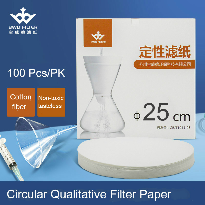 Qualitative Filter Paper Diameter 25 cm Circular O... – Grandado