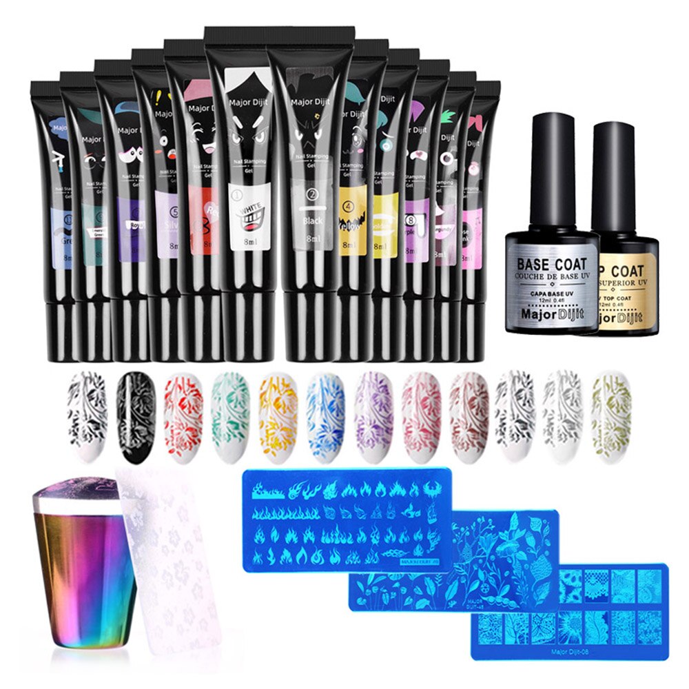 Nail Stamping Gel Stamper Transfer Printing Templa... – Grandado