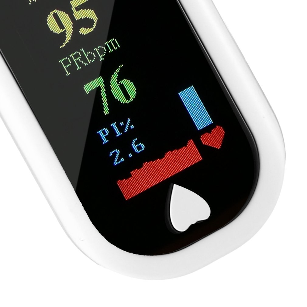 Heart-shaped Key Finger Pulse Oximeter Finger Clip... – Grandado