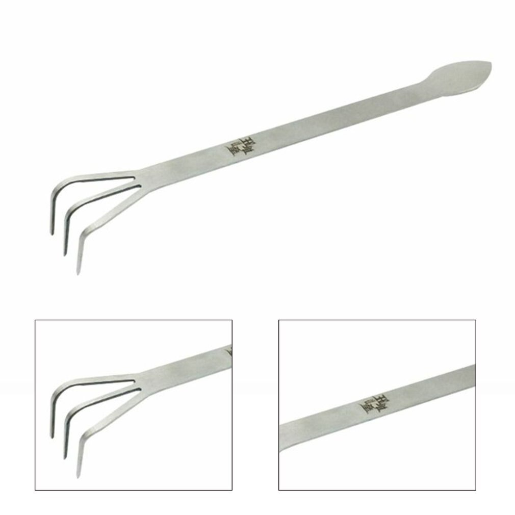 Gardening Stainless Steel Rake With Soil Pressing ... – Vicedeal