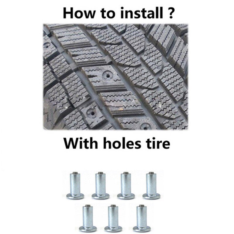 100 st bildäck skruvar verktygssats halkskydd bil ... – Grandado