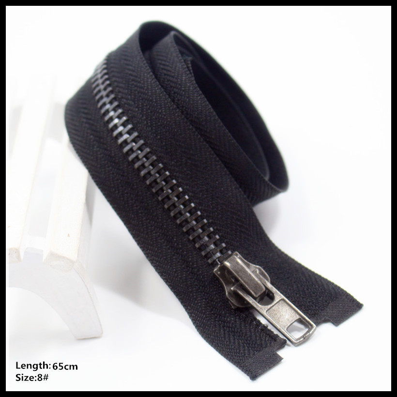 High 65cm 8# 2pcs/lot black Metal Zipper for Sewin... – Vicedeal