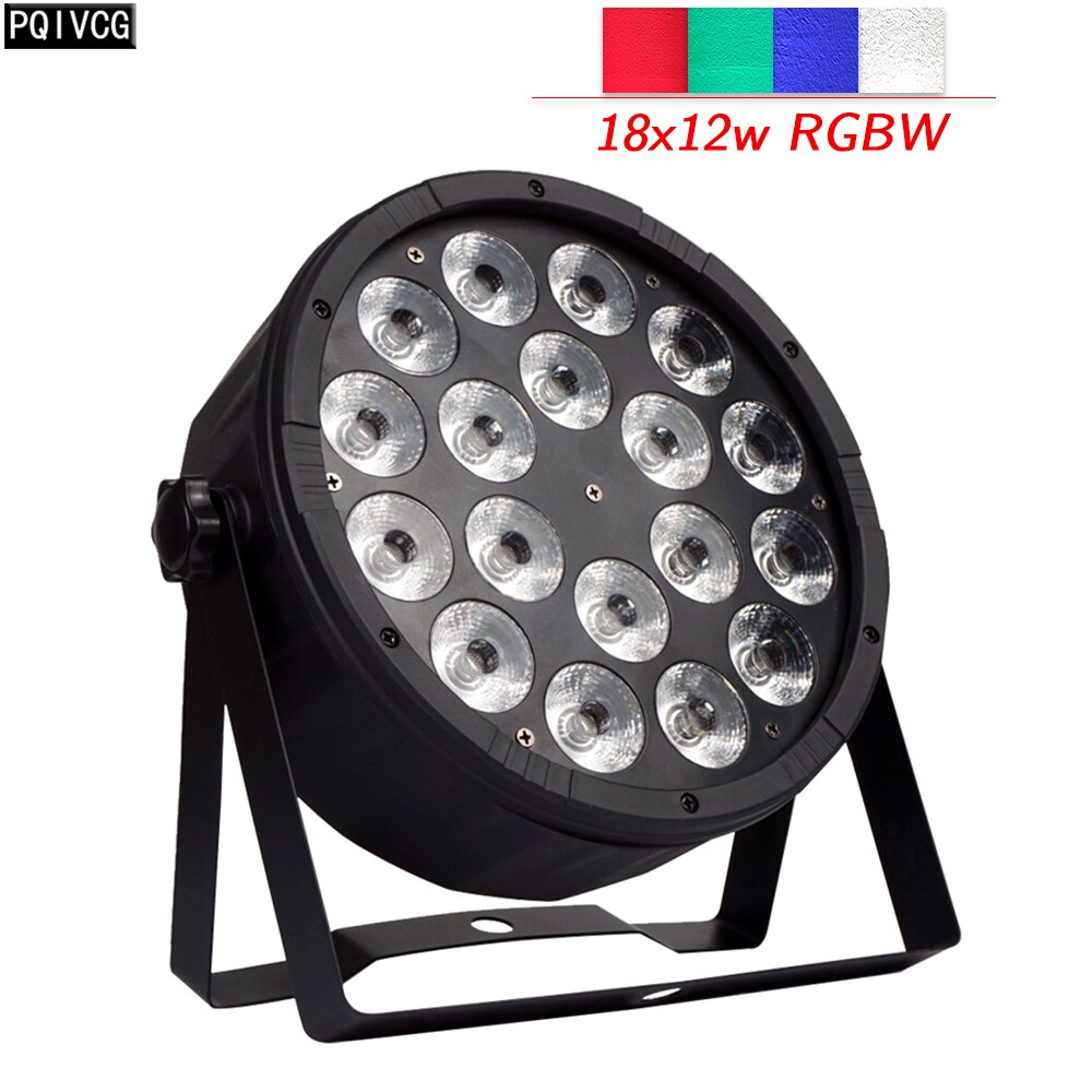 Stor lins 18 x 12w led par ljus rgbw 4- i -1 dmx 5... – Grandado