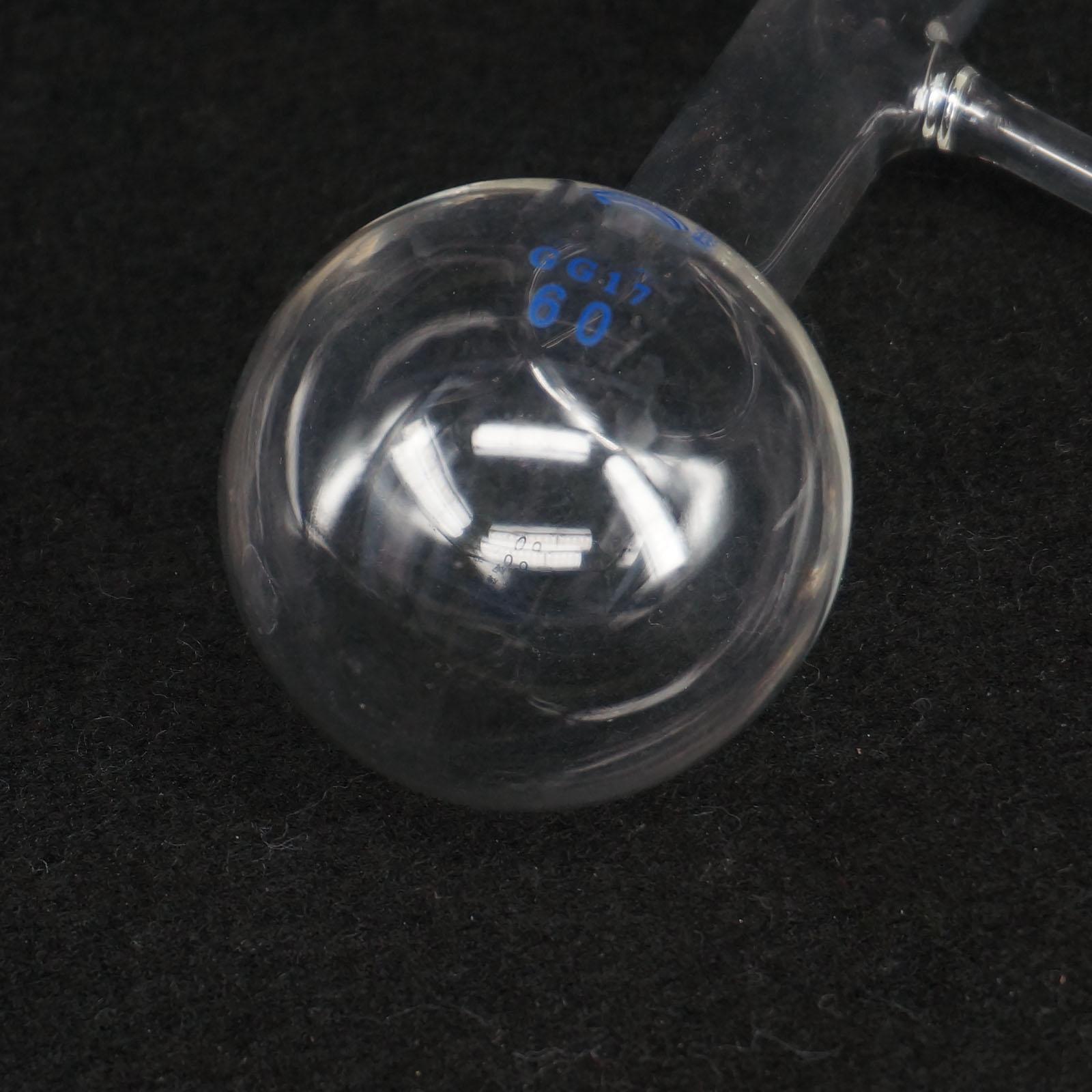 60ml Glass Distillation Flask Round Bottom with Si... – Vicedeal