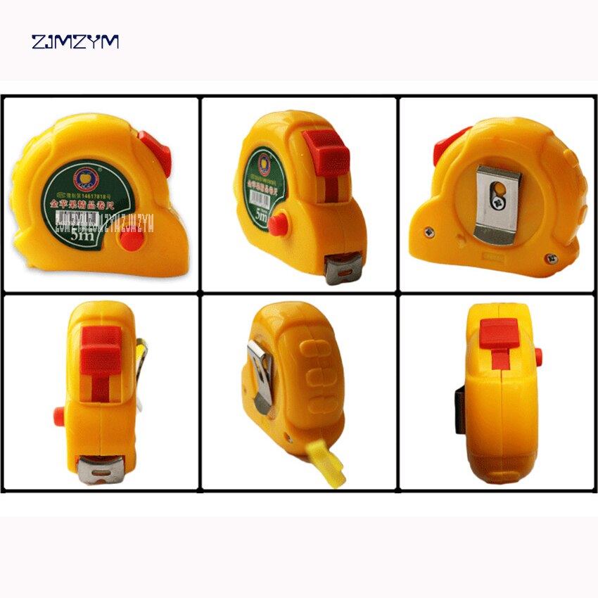 1pc 5m Measuring Tape Side Steel Flexible Rule Tap... – Vicedeal