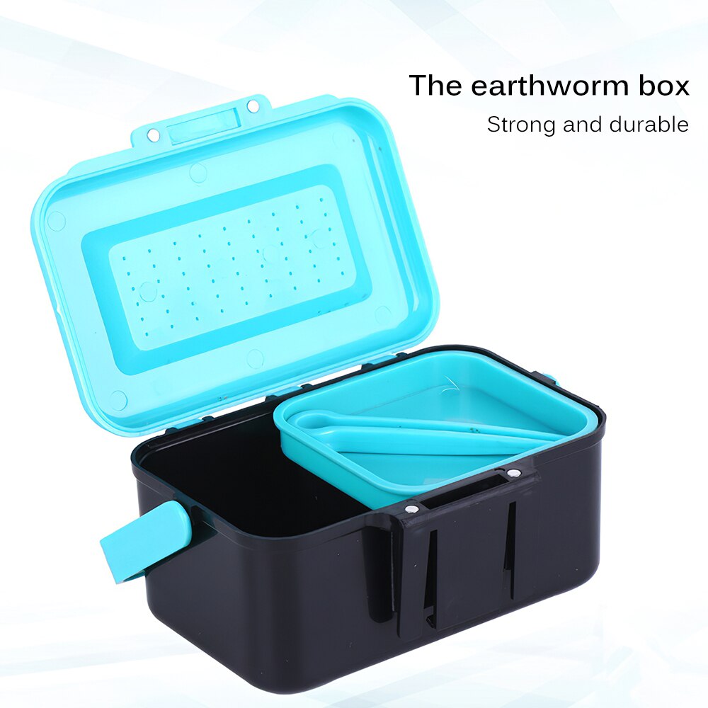 Multifunctional 2 Compartments Live Bait Box Red W... – Grandado