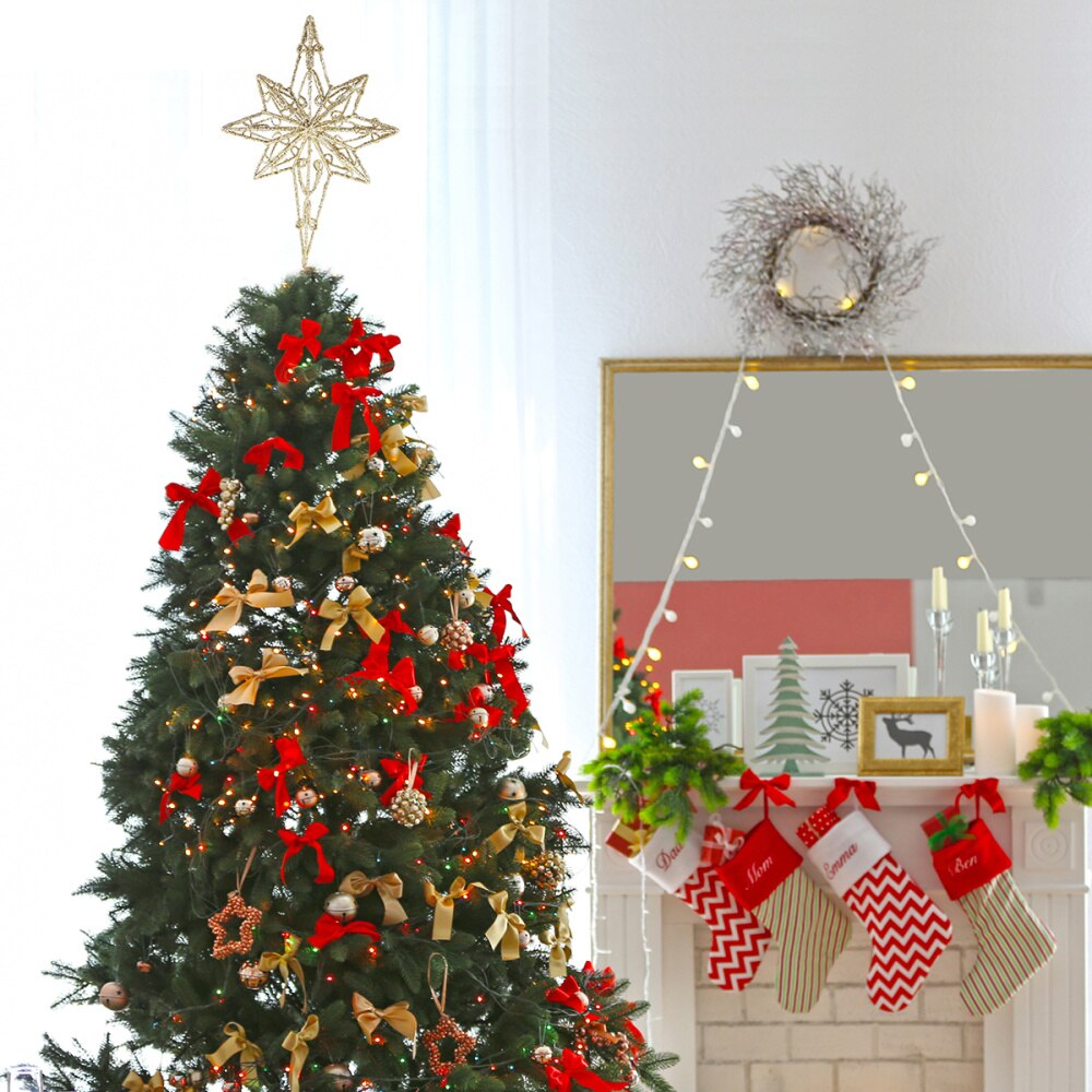 Anise Star Tree Topper Golden Star Christmas Tree ... – Grandado Anise Star Tree Topper Golden Star Christmas Tree ... – Grandado