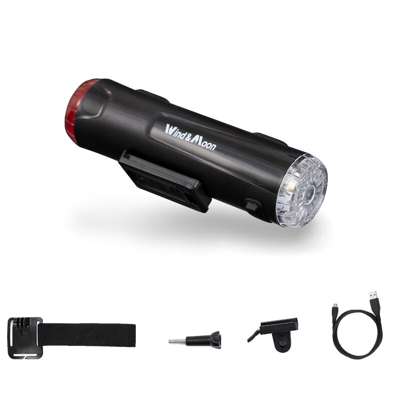 Bicycle Helmet Light Front And Rear Lights Integra... – Vicedeal