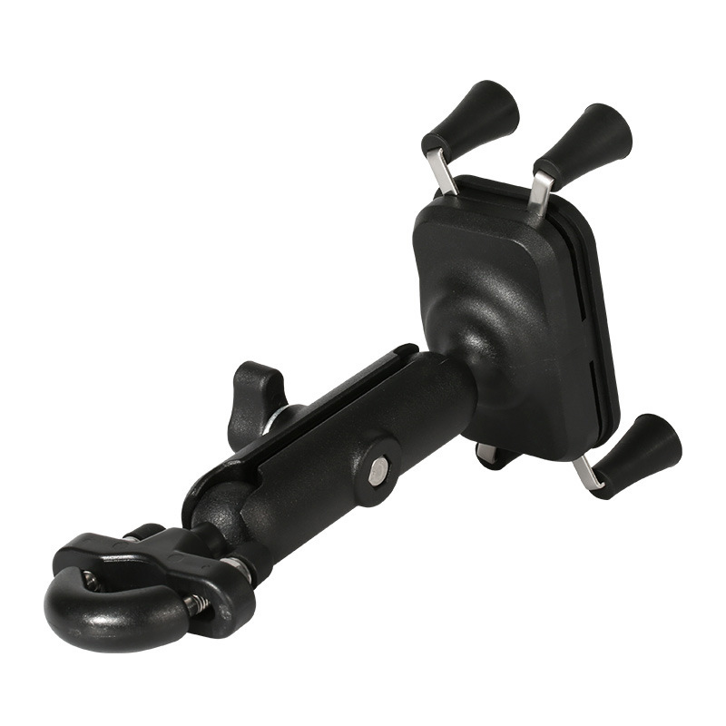 Motorcycle Cell Phone Holder Handlebar Rail Mount ... – Grandado