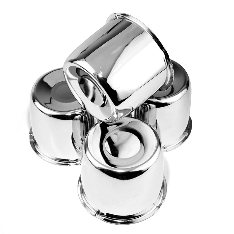 4 Stuks Push Through Center Cap Metal Chrome Plati... – Vicedeal
