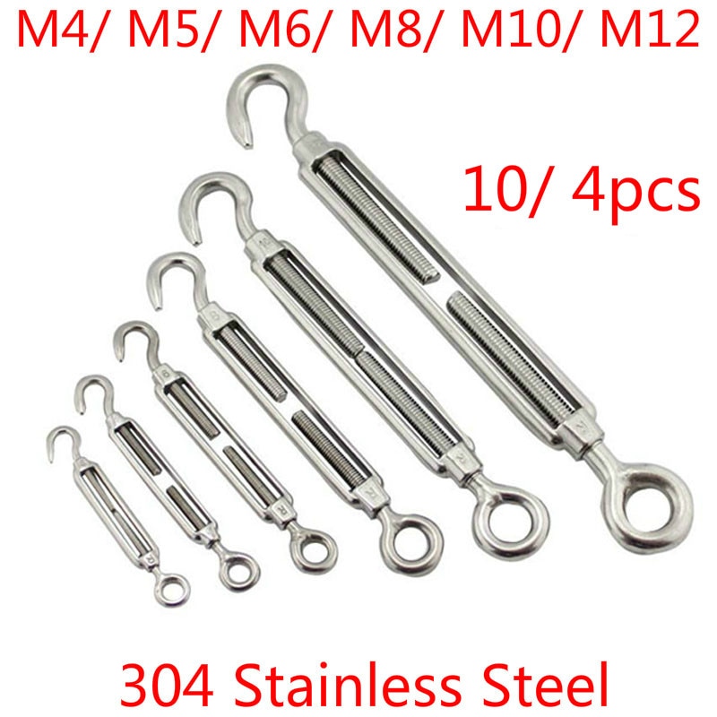 10/ 4/ 2pcs 304 Stainless Steel M4 M5 M6 M8 M10 M1... – Grandado