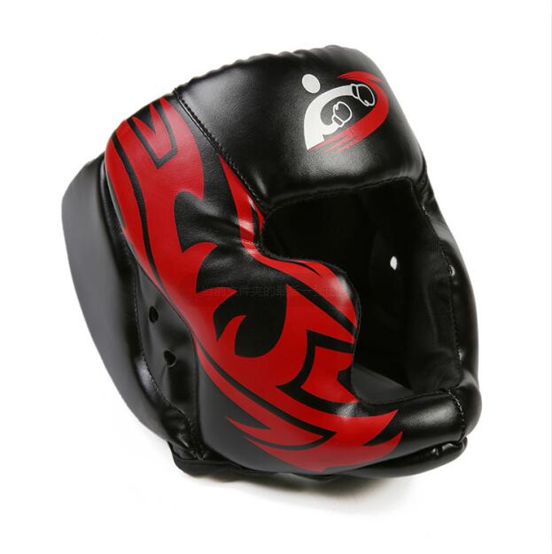 Einstellbare Muay Thai Boxing Taekwondo MMA Helm K... – Vicedeal
