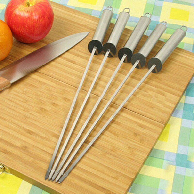 Draagbare Brede Barbecue Spiesjes Shish Kabob Stic... – Vicedeal