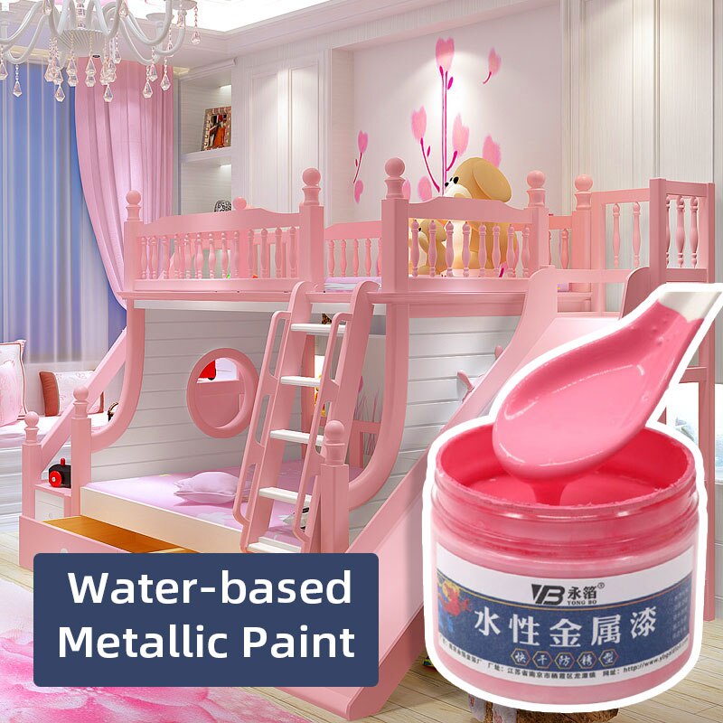 11 Kleuren 250G Roze Waterbasis Metallic Verf Snel... – Vicedeal