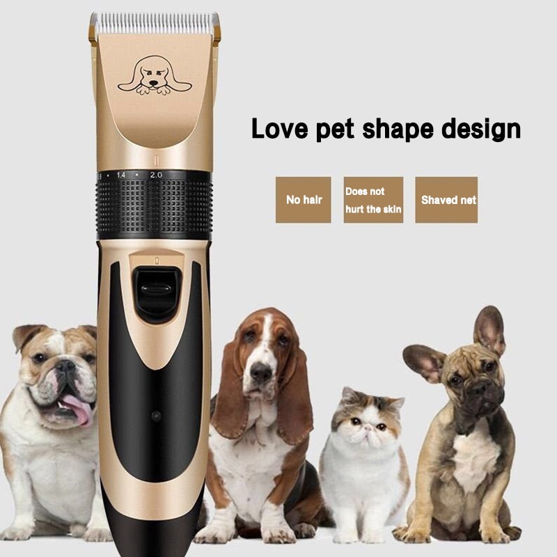 Pet Shaver Hair Clipper Set for Dogs Cat Kitten Pu... – Grandado