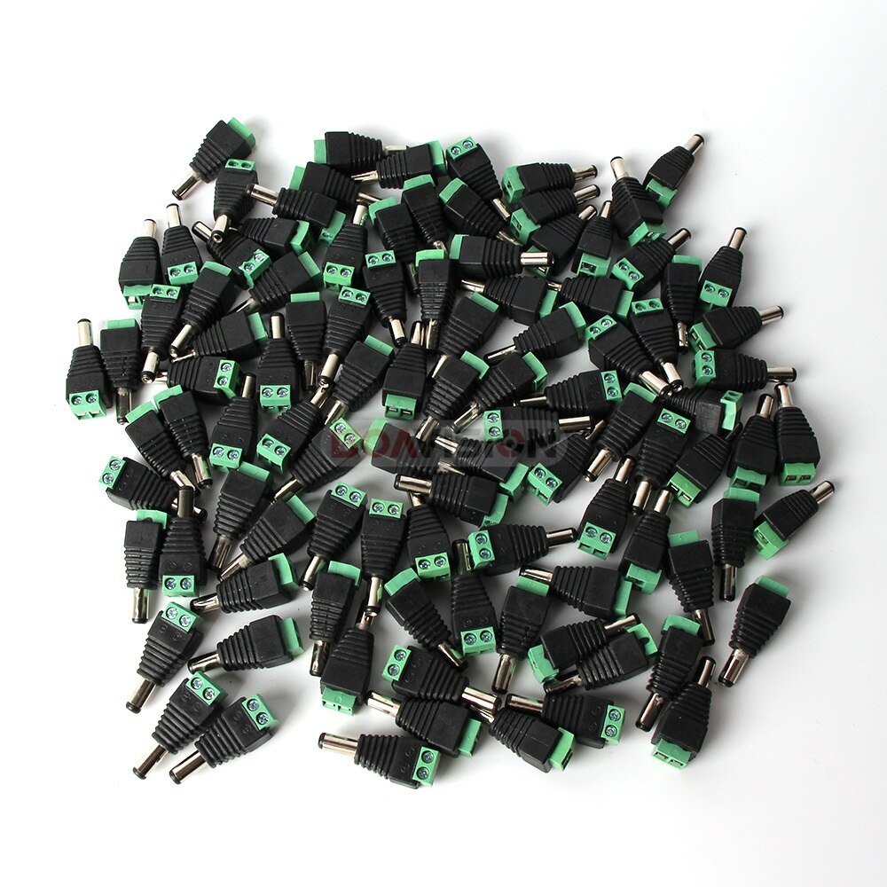 5.5/2.1mm DC Connector CCTV UTP Cable Power Plug A... – Vicedeal