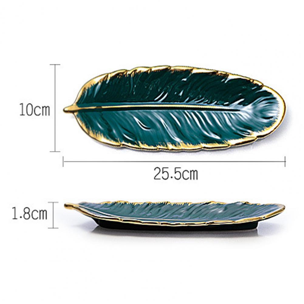 Exquisite Plate Stylish Porcelain Convenient Wear-... – Grandado