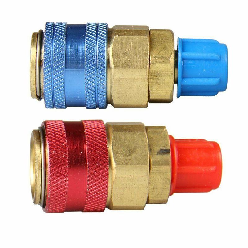 1 Paar Freon R134A H/L Auto Snelkoppeling Connecto... – Grandado