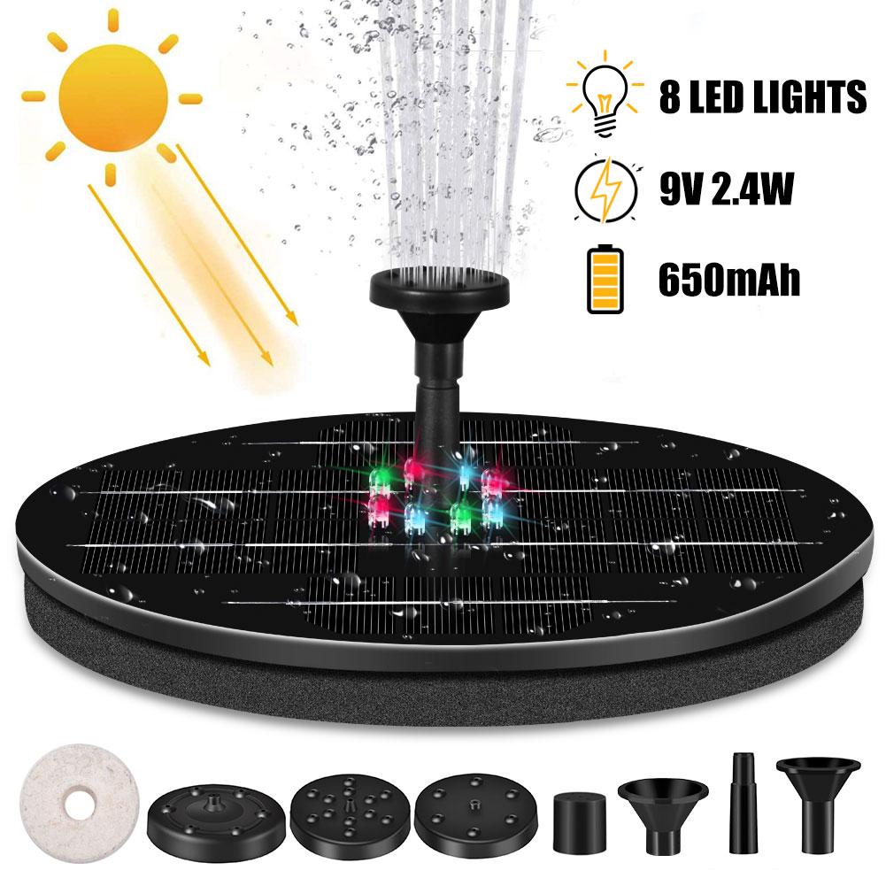 2.4W 9V Solar Fontein Pomp Draagbare Drijvende Zon... – Grandado