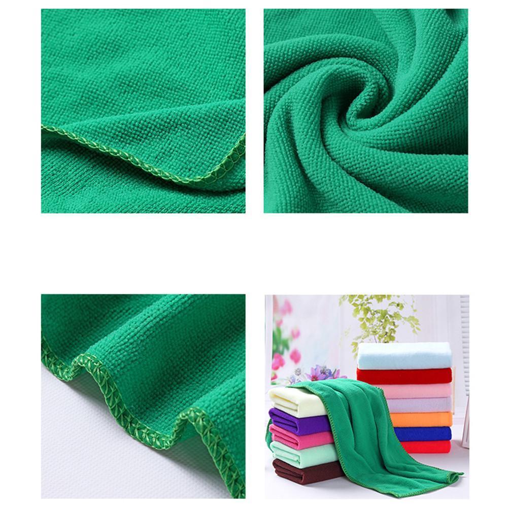 25*25 Donkergroen Microfiber Handdoek Auto Handdoe... – Vicedeal