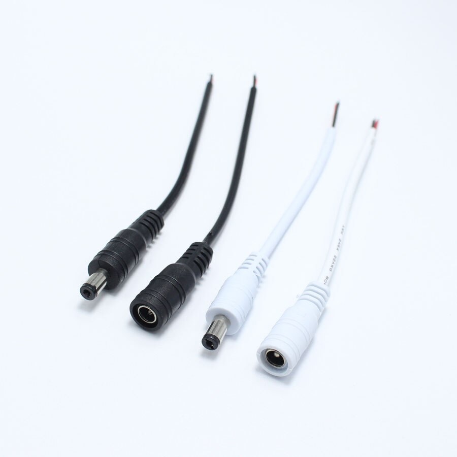 12v dc connectoren mannelijke vrouwelijke jack dra... – Vicedeal