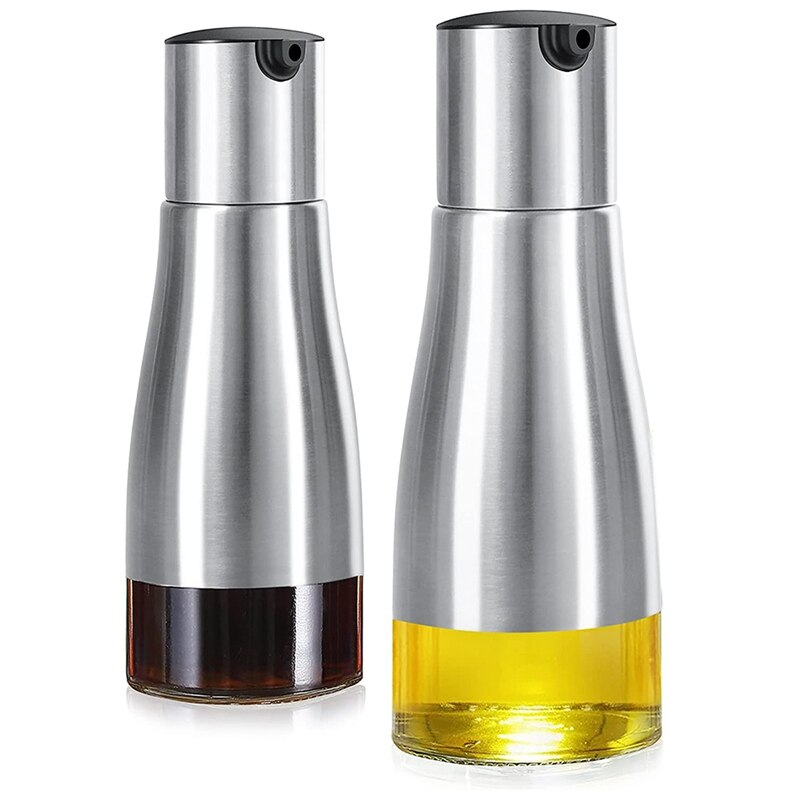 2Pcs Olive Oil Bottle Dispenser Set, Oil Dispenser... – Vicedeal