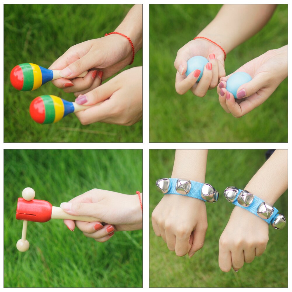 Musical Toys Percussion Instruments Band Rhythm Ki... – Grandado