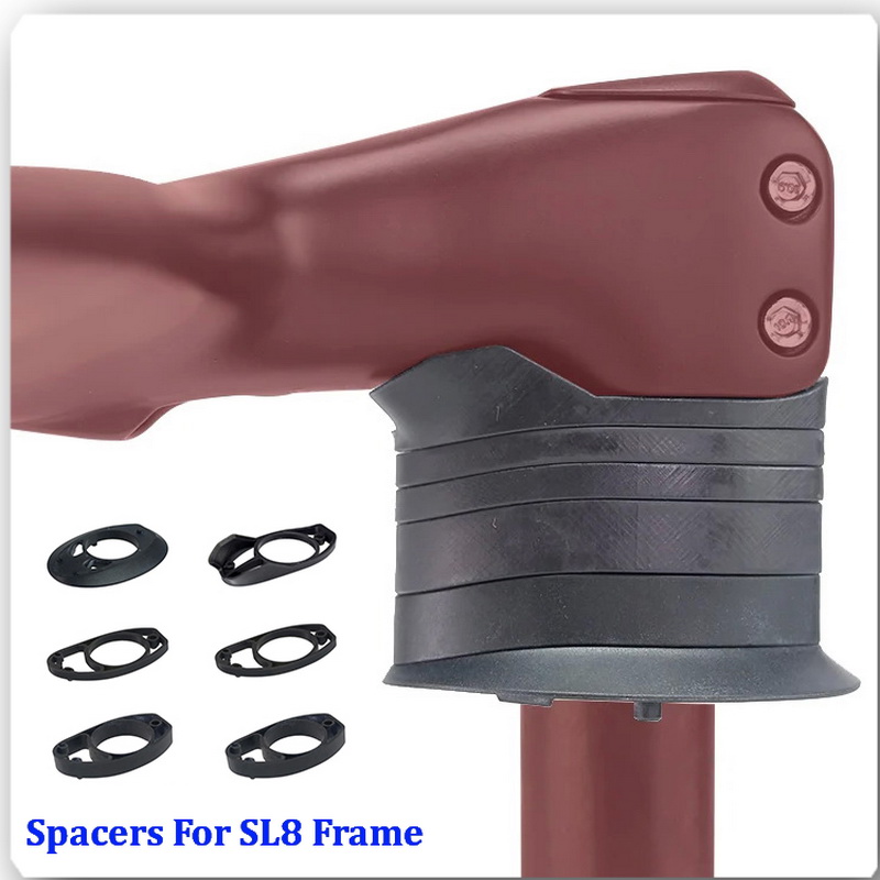 Road Bike Cockpit Handlebar Adapter Spacers Access... – Grandado