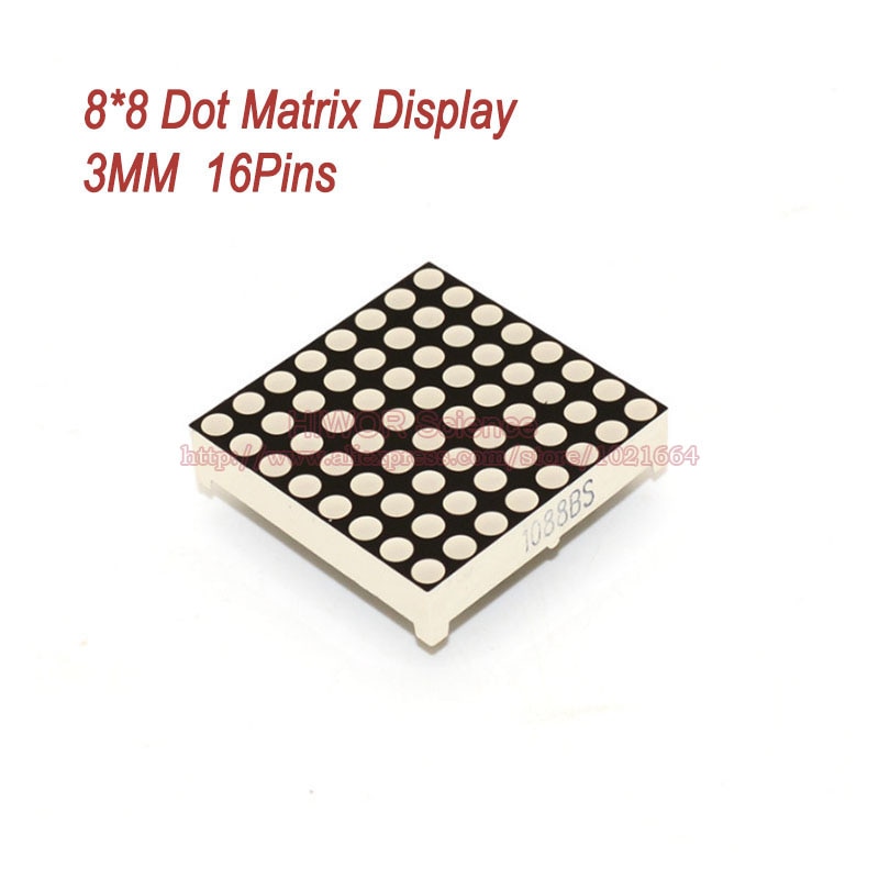 (5 stuks/partij ) 8 x 8 8*8 rode 3mm dot matrix di... – Grandado