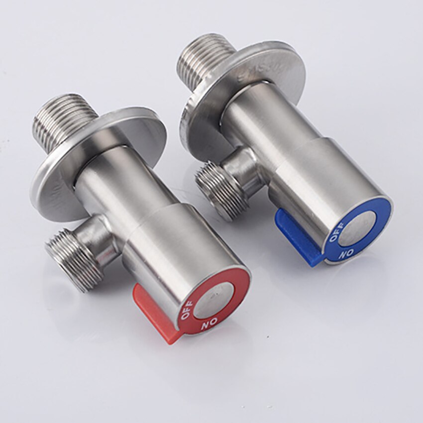 SUS304 Stainless Steel Angle Stop Valves with OFF ... – Grandado