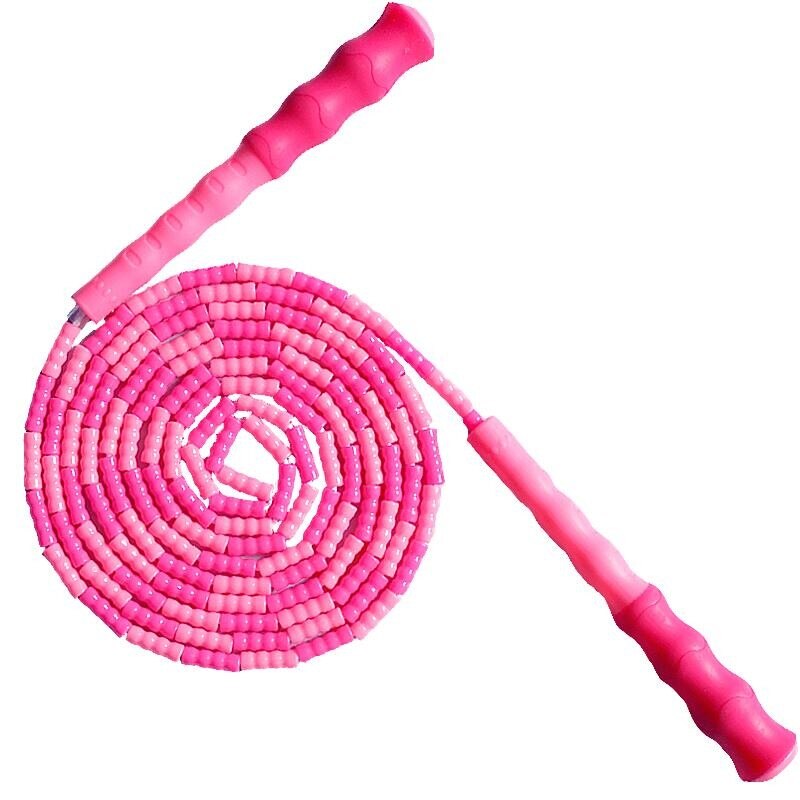 Jump Rope Soft Beaded Tangle-Free Segmented Length... – Vicedeal