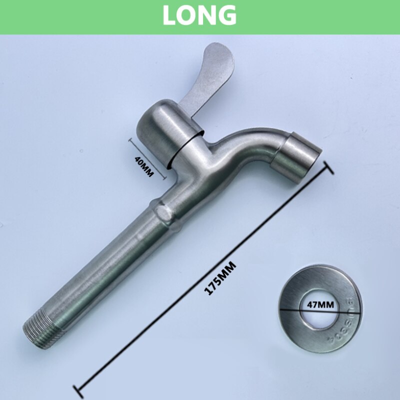 Mop Tap Extra Long Version 304 Stainless Steel Bru... – Grandado