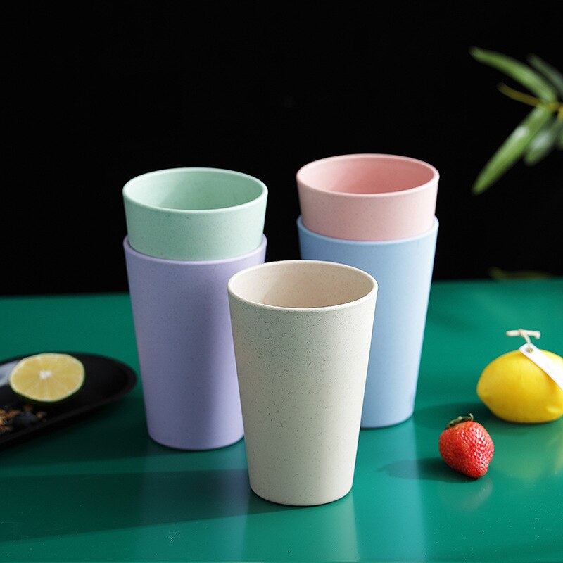 Obelix Wheat Straw Water Cup Suit Multi-Functional... – Grandado