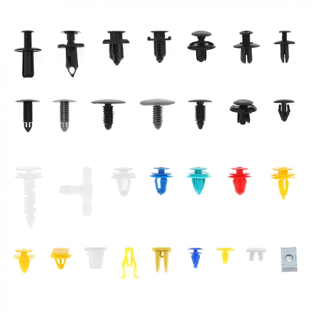 500pcs 30 Kinds Universal Plastic Car Body Bumper ... – Grandado