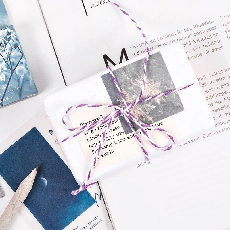 46pcs/pack Winter Snow Scenery Label Stickers Pack... – Grandado