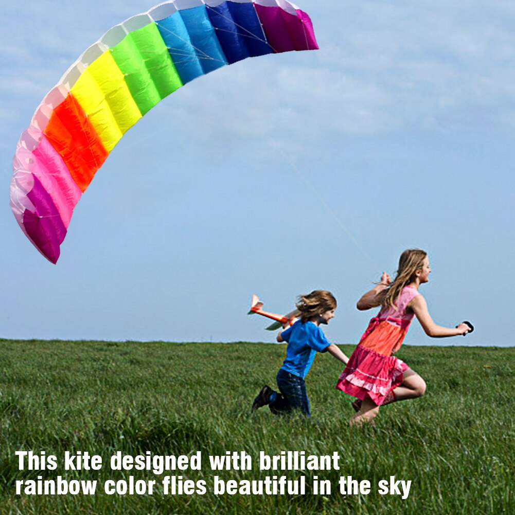 Professionelle 1.4/2/2,7 m Dual Line Parafoil Kite... – Vicedeal