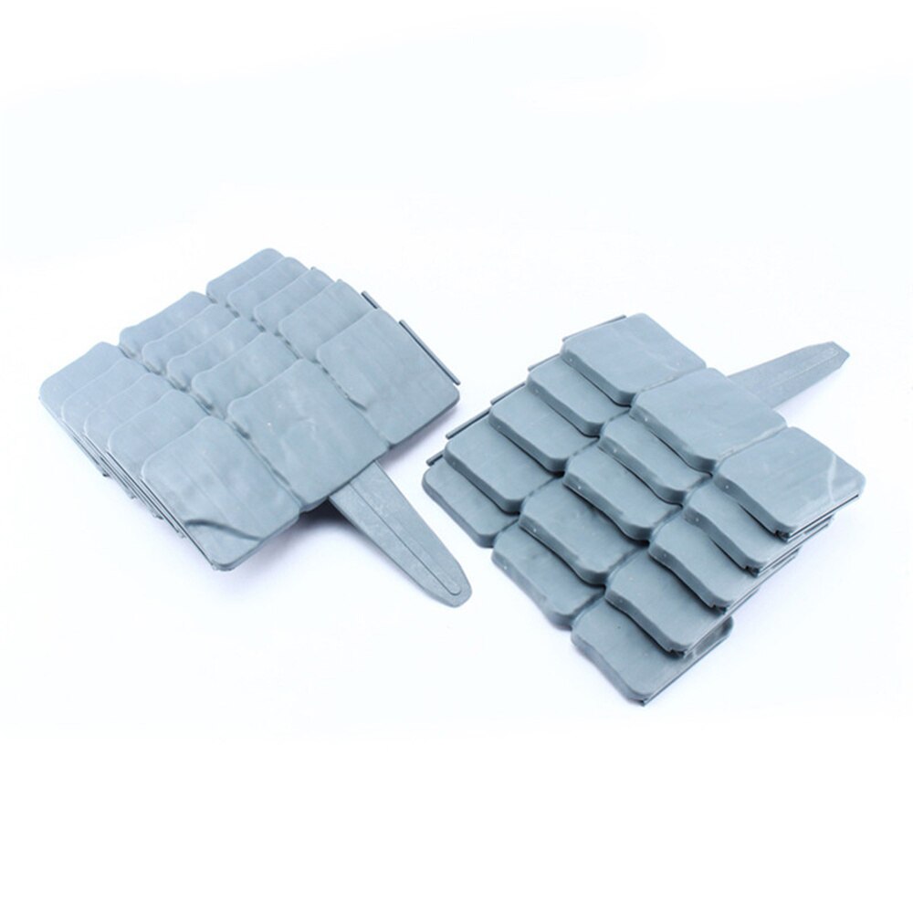 10Pcs Steen Effect Cobbled Tuin Gazon Hek Rand Pla... – Grandado