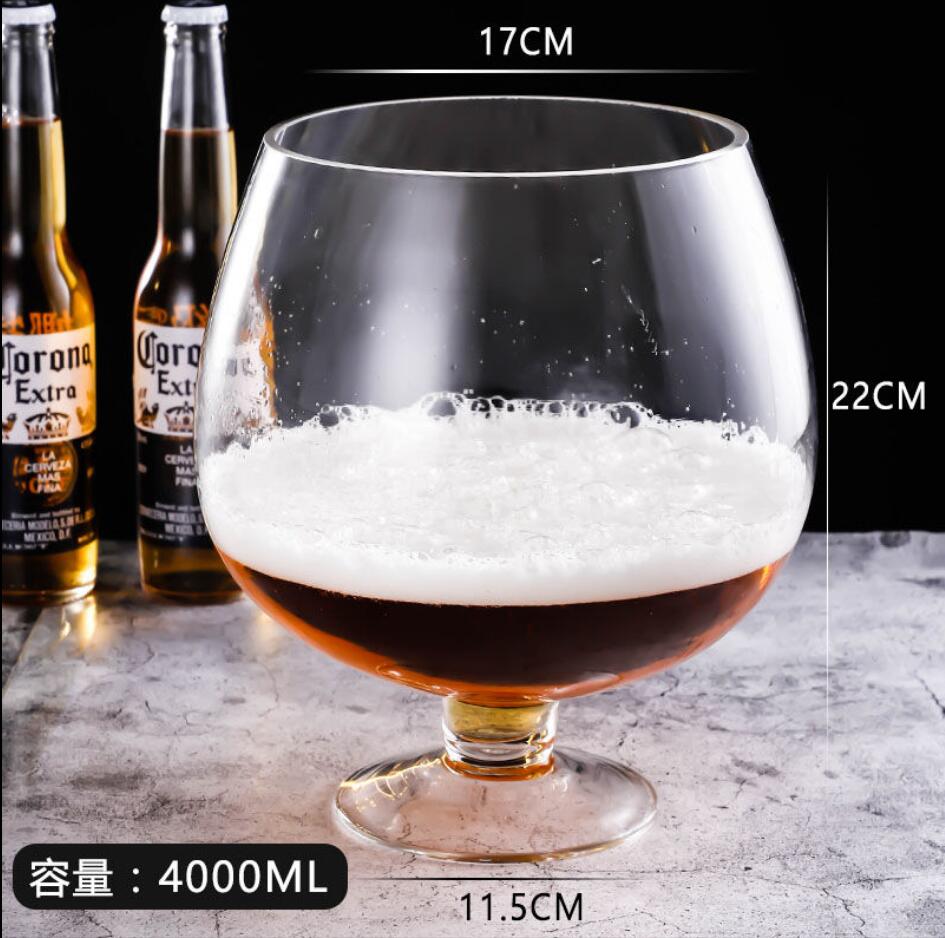 6000ml Large Wine Glass Large Coke Bucket Containe... – Grandado