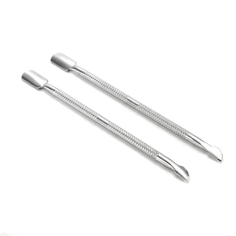 Stainless Steel Metal Nail Cuticle Pusher Scraper ... – Vicedeal