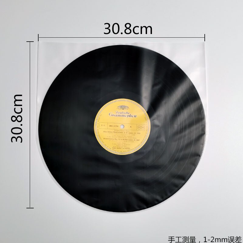 50PCS Clear Anti-static Plastic Vinyl Record Inner... – Grandado