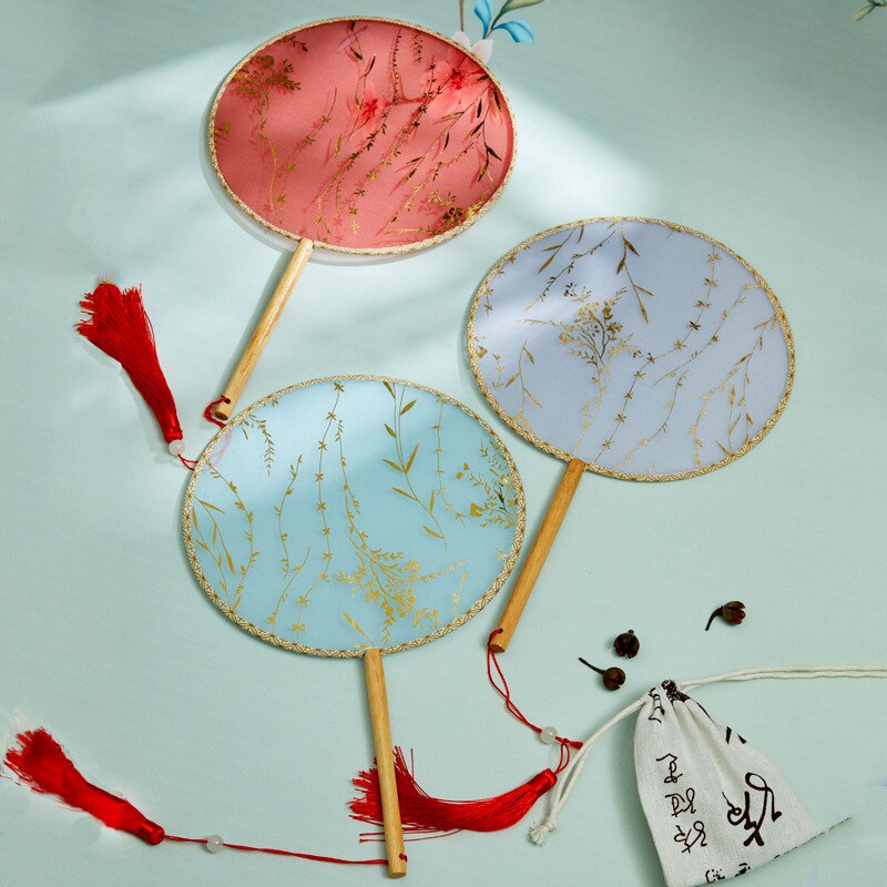 Hanfu Group Fan Dancing Round Fan Classical Chines... – Vicedeal