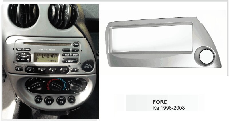 Single Din Facia for Ford Ka 1996 (Left Wheel) Rad... – Vicedeal